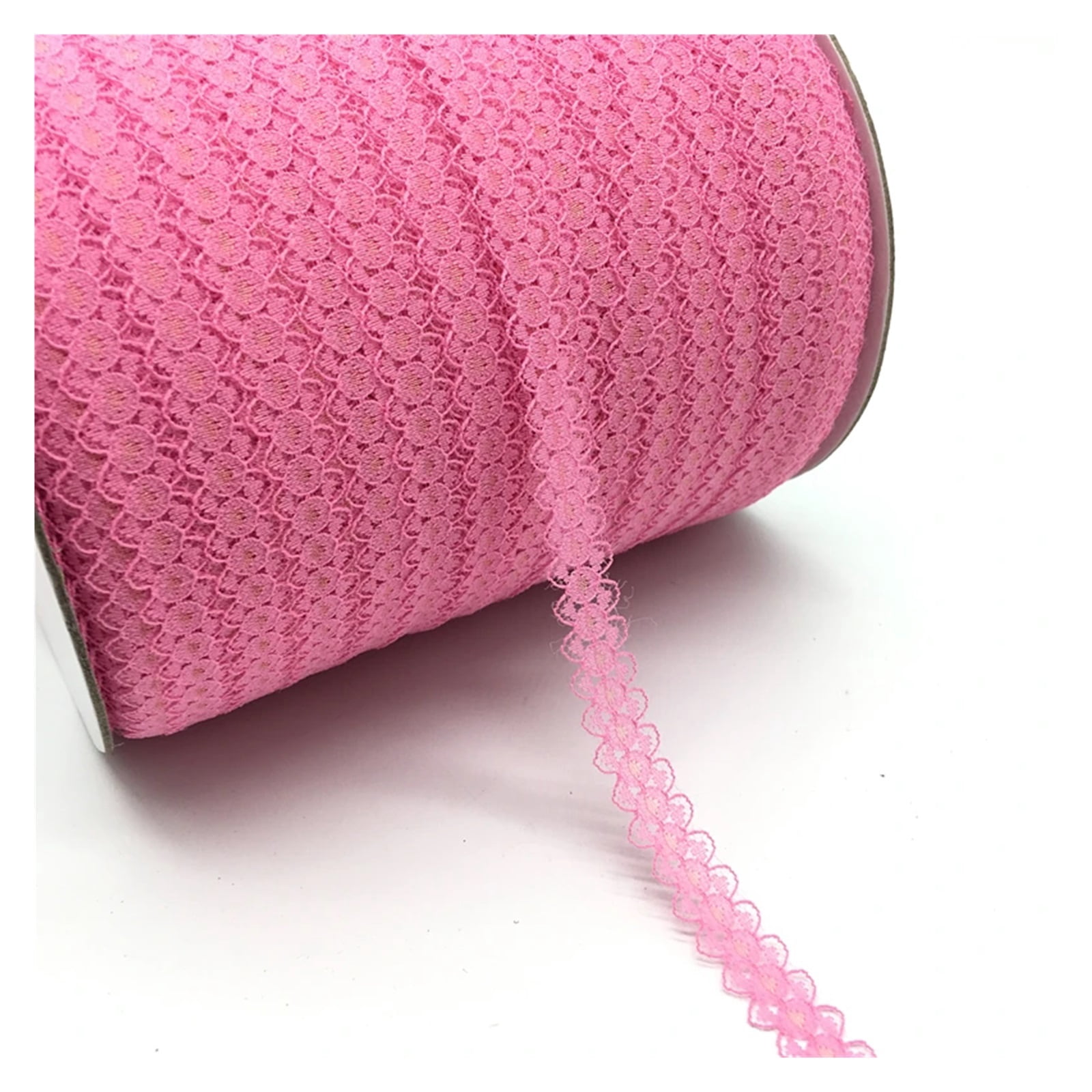 50Yards/set 5/8" (15mm) Lace Ribbon Bilateral Handicrafts Embroidered ...