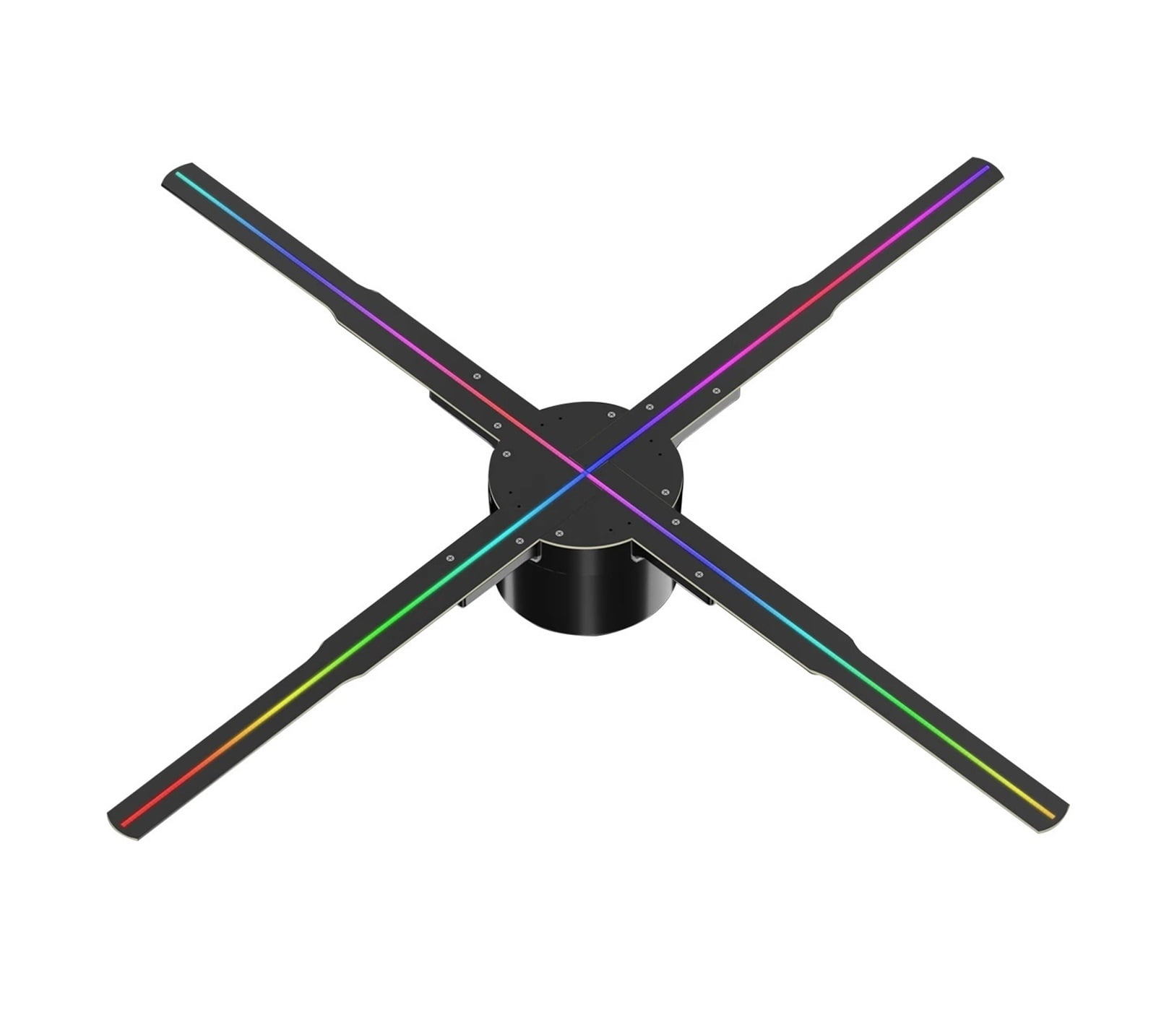 50cm 3D Holographic Projector Bar Restaurant Christmas Decoration LED ...