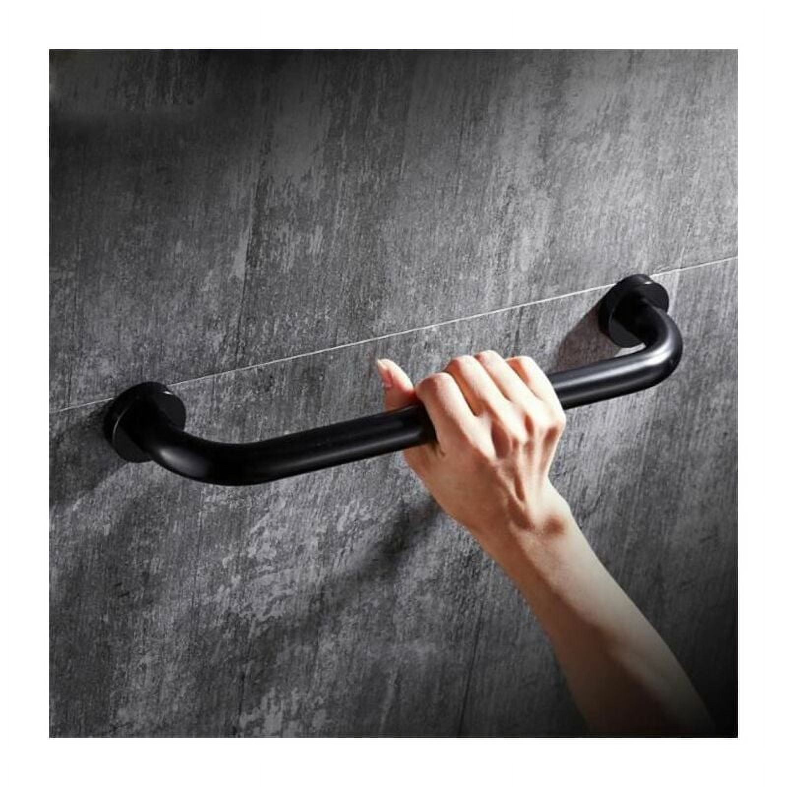 50cm Black Shower Grab Bar for WC & Bathtub Child & Elderly Safe Bath ...