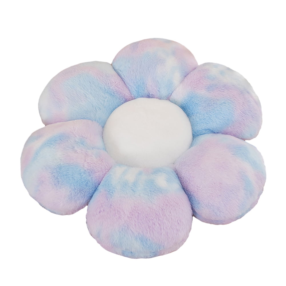 50cm Daisy Flower Plush Cushion Pillow – Soft Round Floral Chair Pad ...