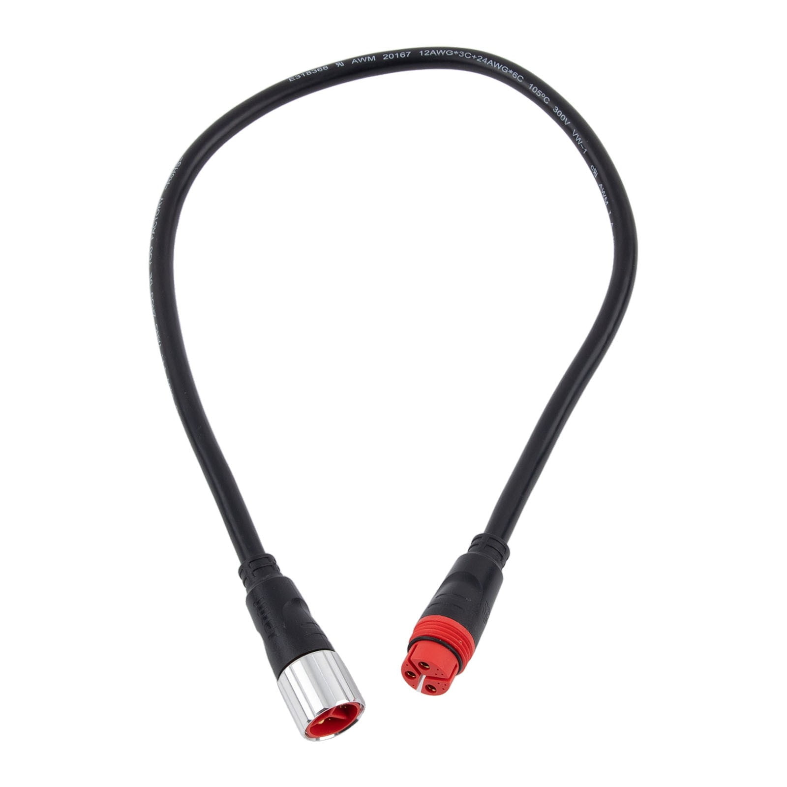 50cm E-Bike Extension Conversion Cable for 750W 1000W Hub Motor ...