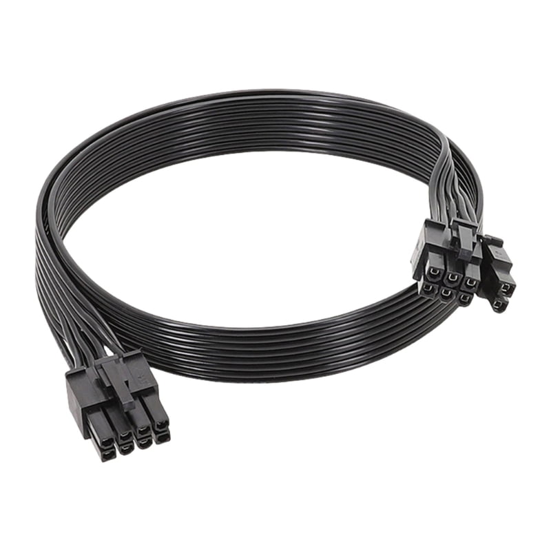50cm Male to Male 8Pin to 6+2 Pin PCIE GPU Power Cable for EVGA G+ G2 ...