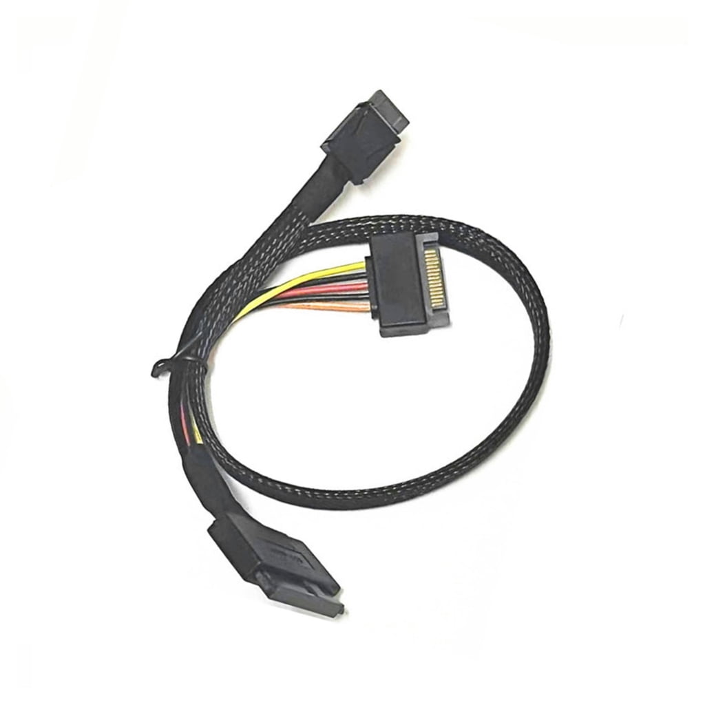 50cm Oculink PCIe SFF8611 Male to SFF8639 Female U3 Hard Drive Cable ...