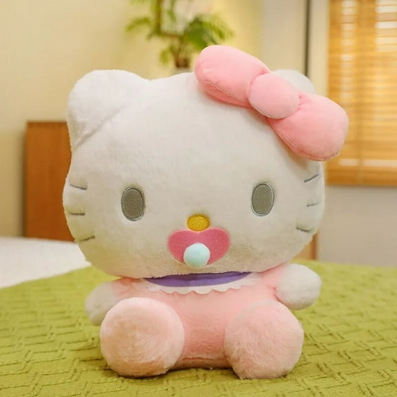 35-60cm Sanrio Hello Kitty Doll Fruit Strawberry Cat Doll Plush Toy Home Decor Pillow Cute ...