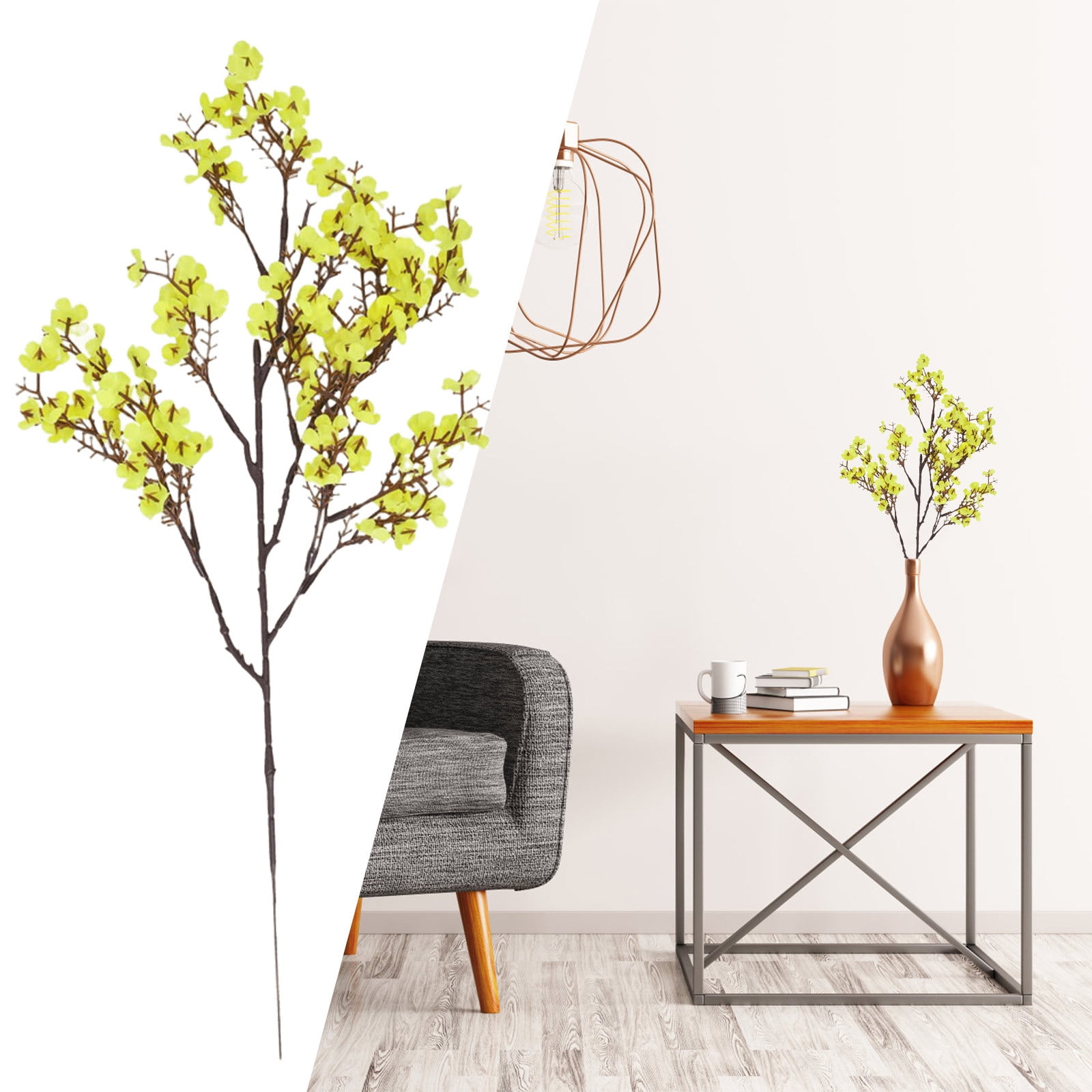 50cm Zen Inspired Simulation Of Branches For Home Decoration Realistic ...
