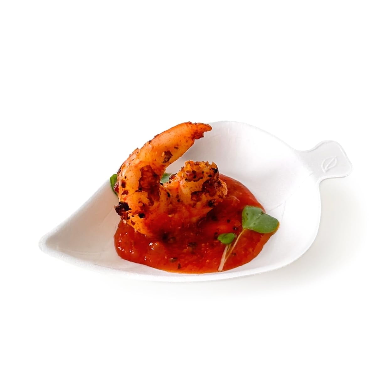 50ct Tiny Sugarcane Leaf Dish Eco AFN1Friendly Disposable Plates Tiny ...