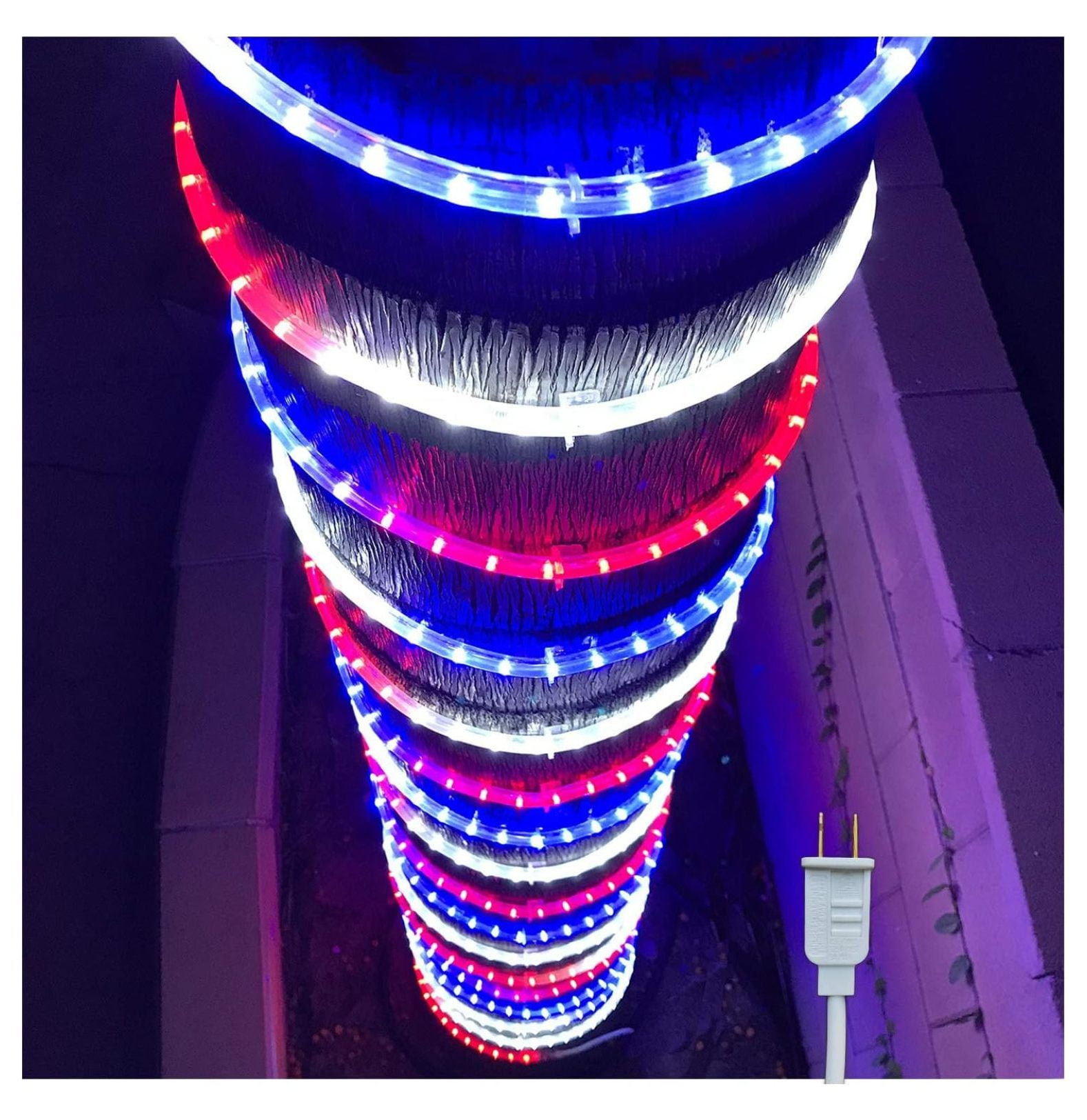 50ft/15m Led Rope Lights Lamps Kit Indoor Outdoor Decorative Lighting ...