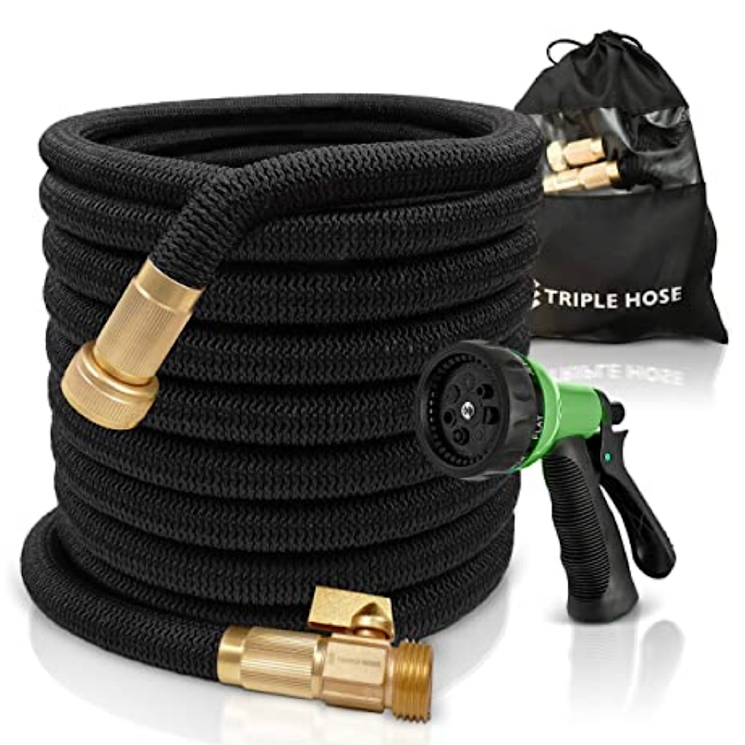 Hydrotech Burst Proof Expandable Garden Hose Latex Water Hose 5 8in