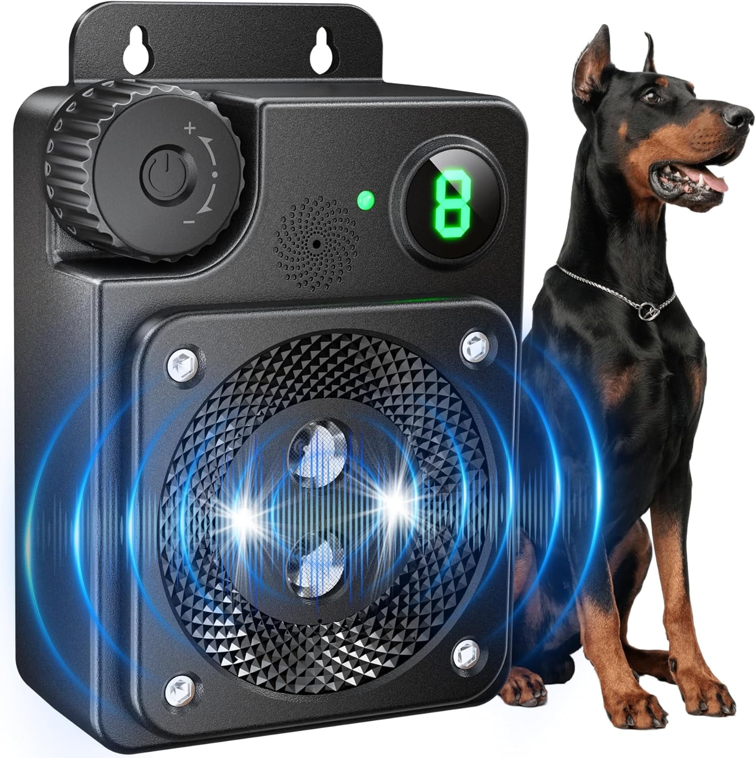 50ft Long Range Control Ultrasonic Dog Bark Deterrent Devices, Dog ...