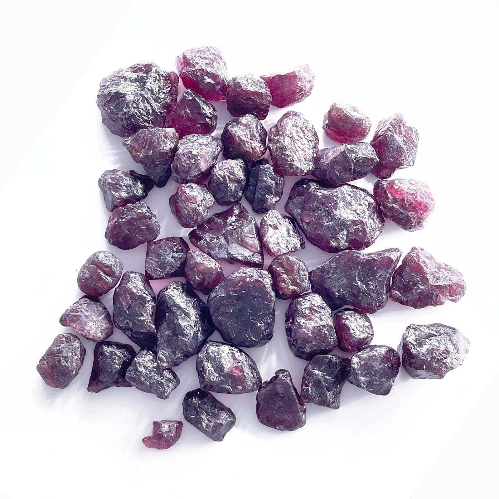 50g Garnet Healing Crystals, Natural Stone Raw Gemstone Rocks for ...