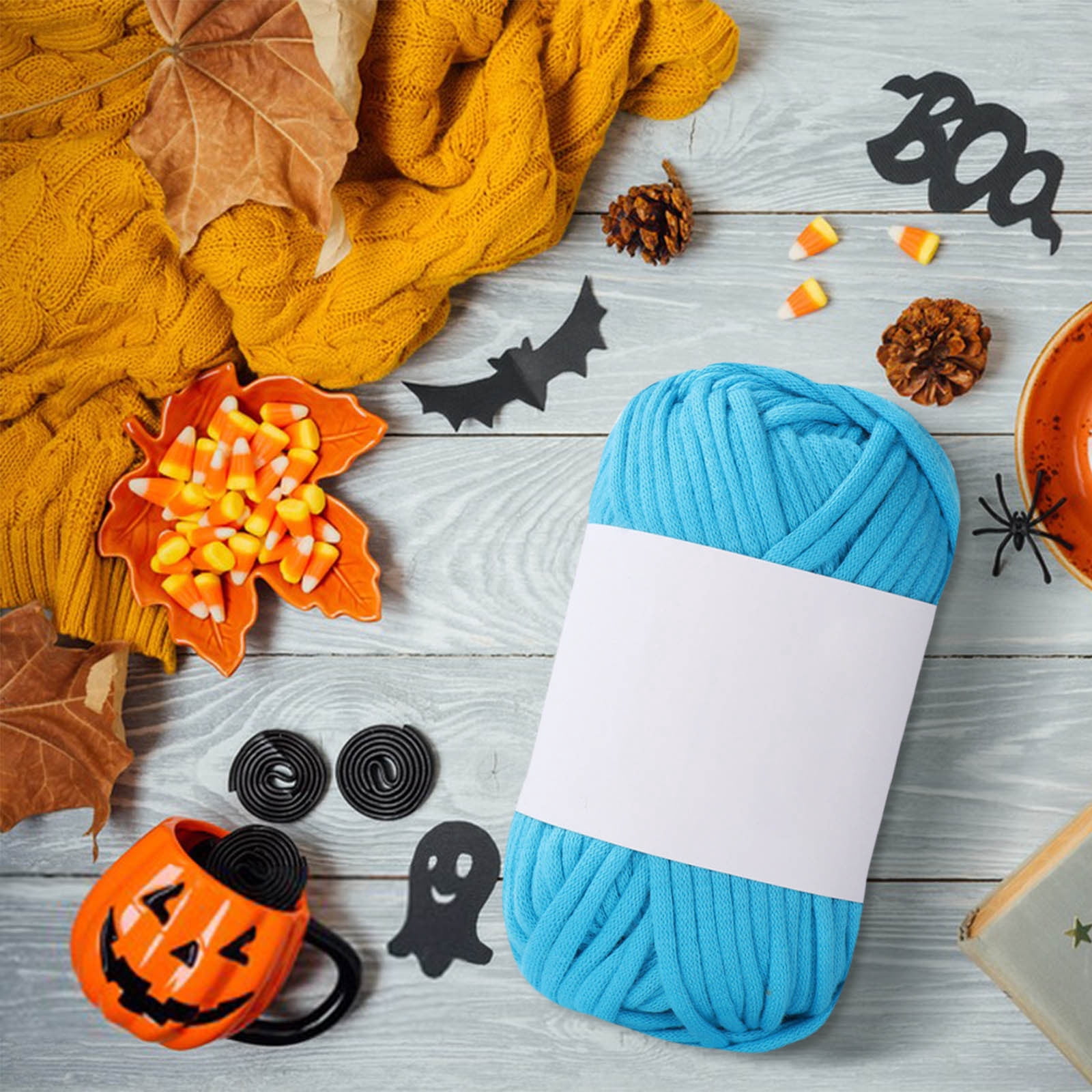 50g Soft Acrylic Baby Yarn for Knitting & Crochet - Milk Cotton Blend ...