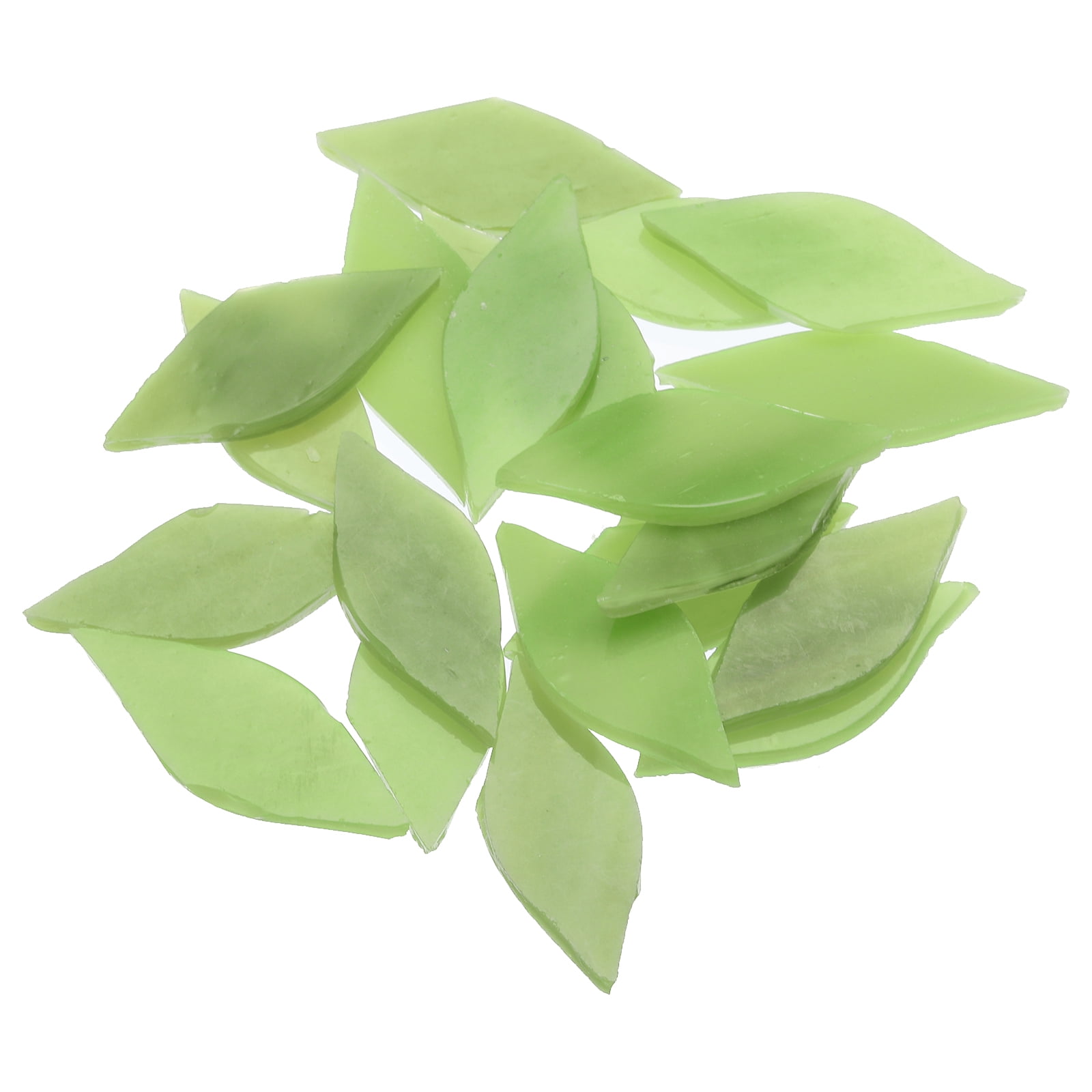 Stained Glass Mosaic, Leaf Glass Mosaic Tiles Bulk for Craft DIY ...