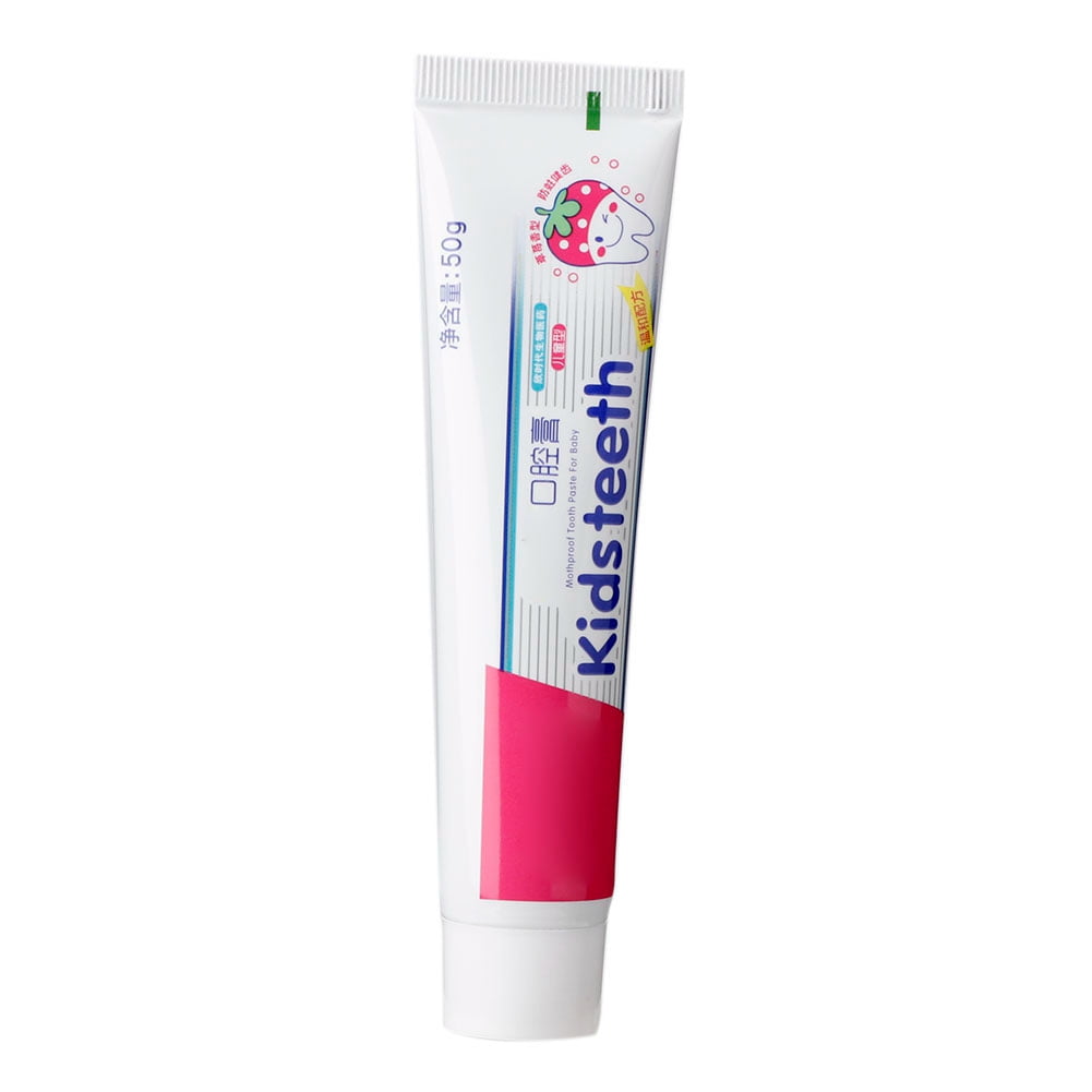50g Strawberry Flavour Children Toothpaste Fluoride Free Anti-caries ...