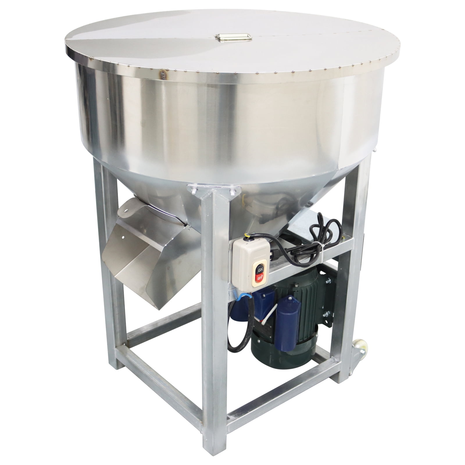 50kg/110Lbs Vertical Feed Mixer Agricultural Fertiliser Seed Coating ...