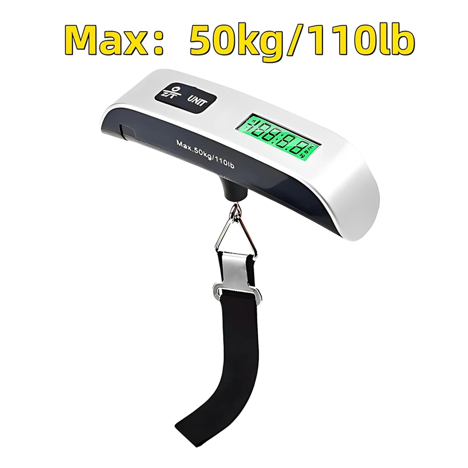 50kg/110lb Timbangan Gantung Digital LCD Portabel Koper Bagasi ...