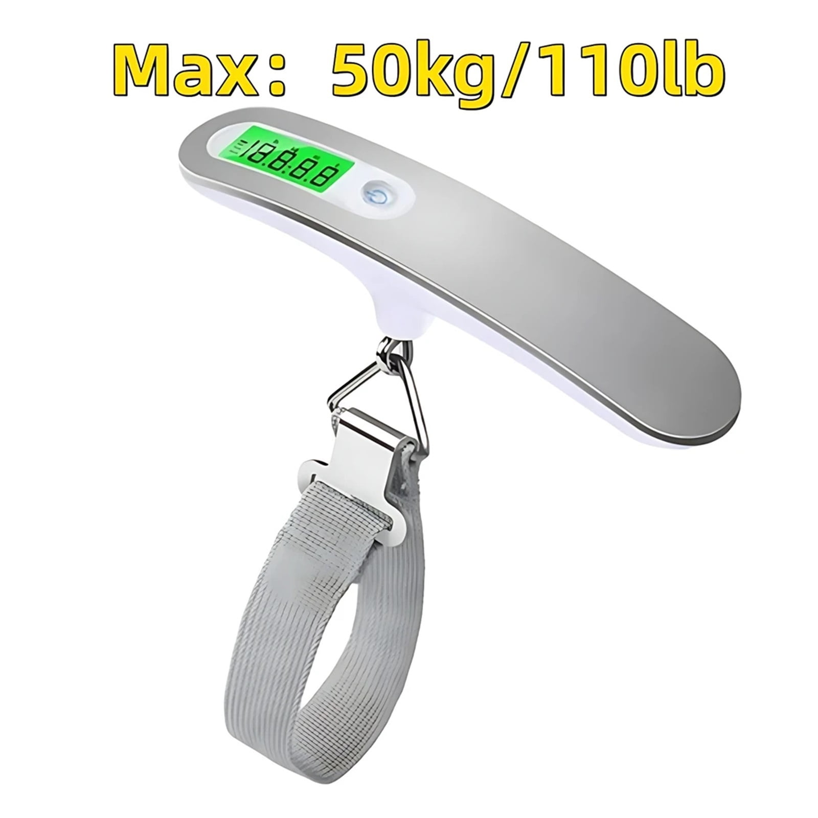 50kg/110lb Timbangan Gantung Digital LCD Portabel Koper Bagasi ...