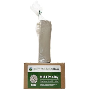 Mid High Fire White Stoneware Clay | Cone 6-10 | Versatile for Wheel ...