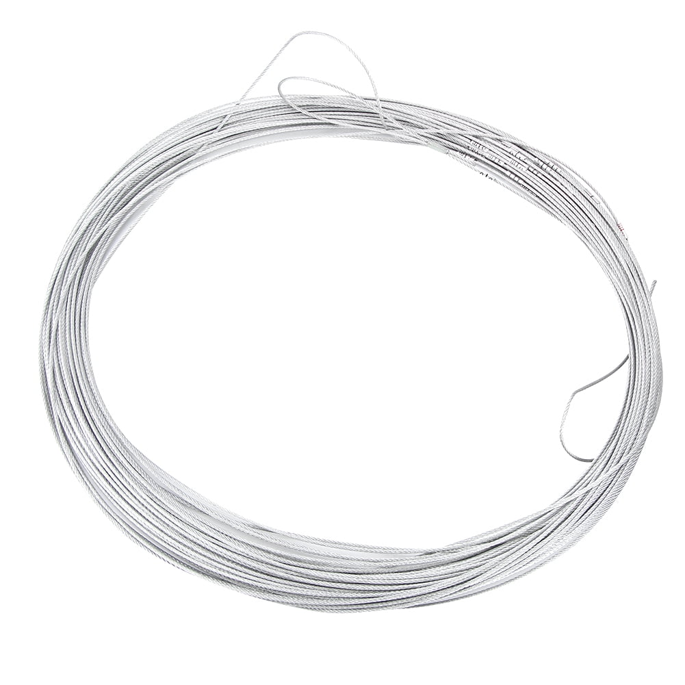 50m/164ft Thickened Steel Wire Rope Measure with Scale for Playground ...
