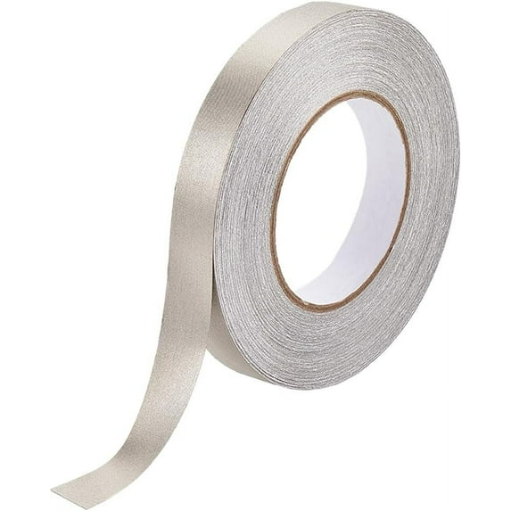 50m*20mm Faraday Cloth Tape Double Conductive Fiberglass Fabric Adhesive Tape for EMI Shielding ...