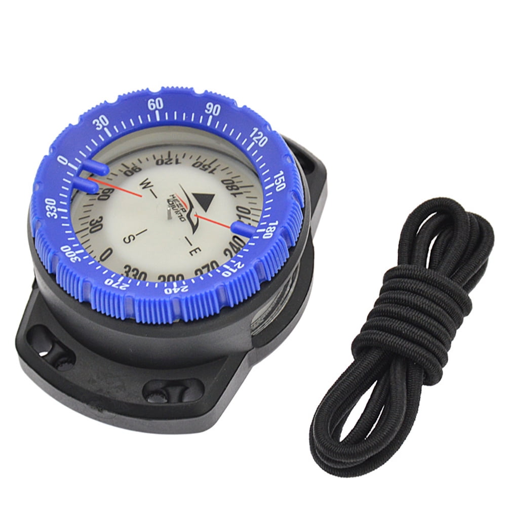 50m Portable Underwater Navigation Compass Waterproof Luminous Dial ...
