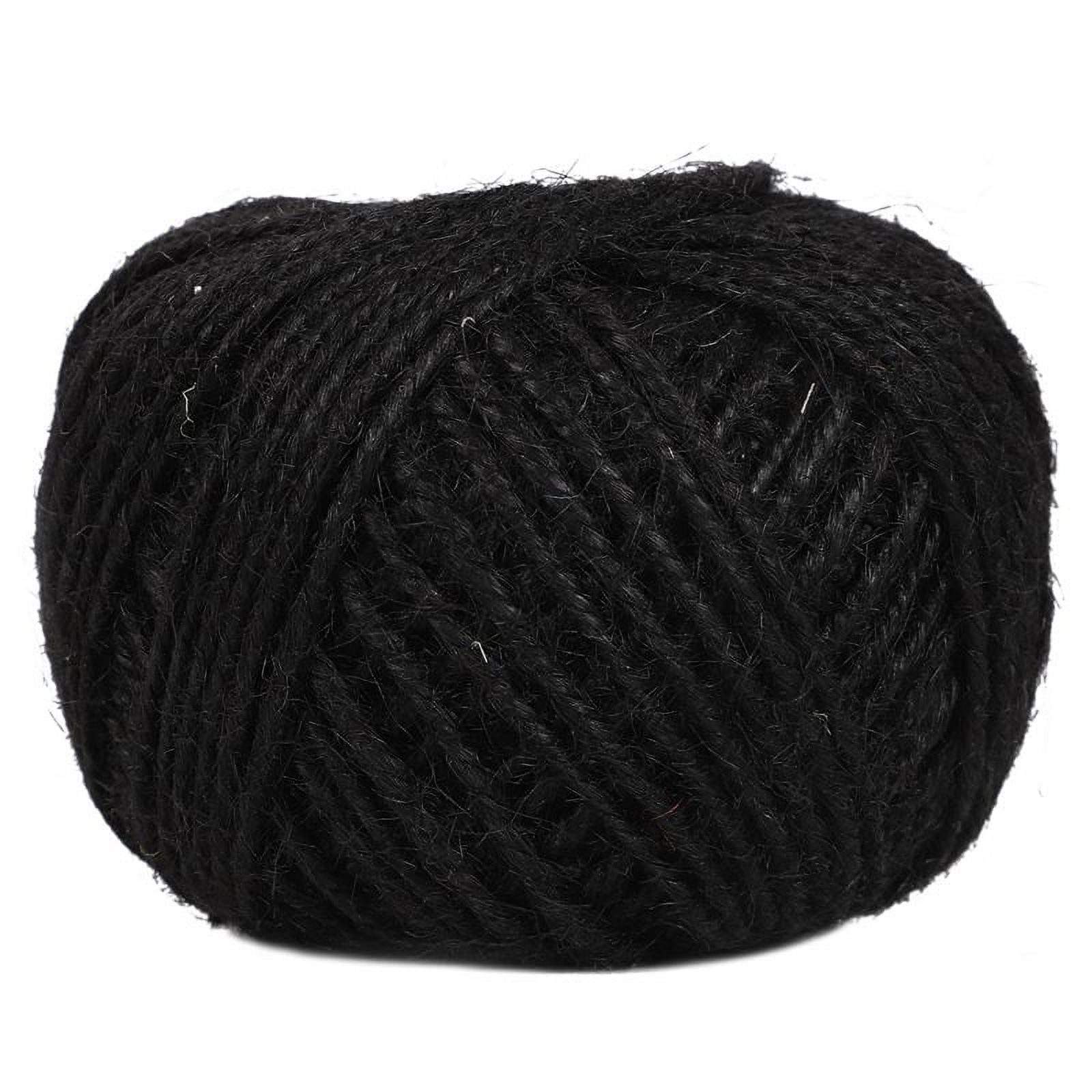 50m String Rope for Crafts Scrapbooking - Black - Walmart.com