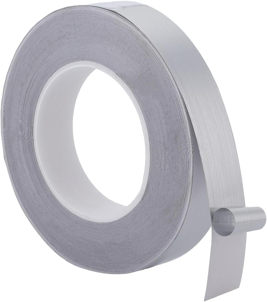 50m x 25mm Metalized Mirror Tape Silver Molding Wall Trim Self-Adhesive ...