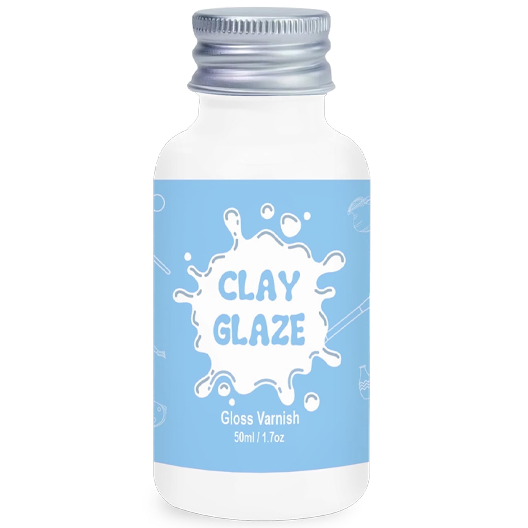 Gloss Finish Air Dry Clay Varnish High Gloss, Waterproof & Scratch ...