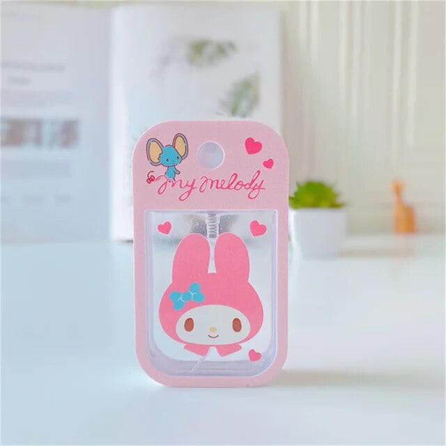50ml Anime Hello Kitty Sanrio Perfume Spray Bottle Kuromi Cinnamoroll