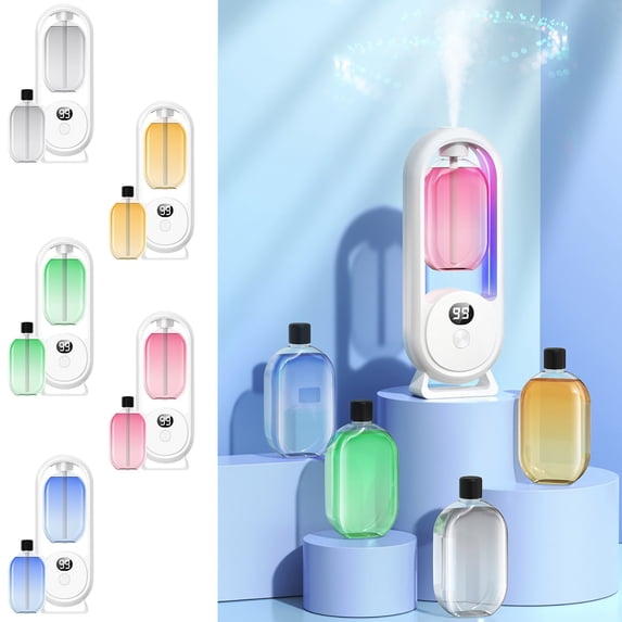 50ml Capacity Five Gear Digital Display Automatic Spray Aromatherapy ...