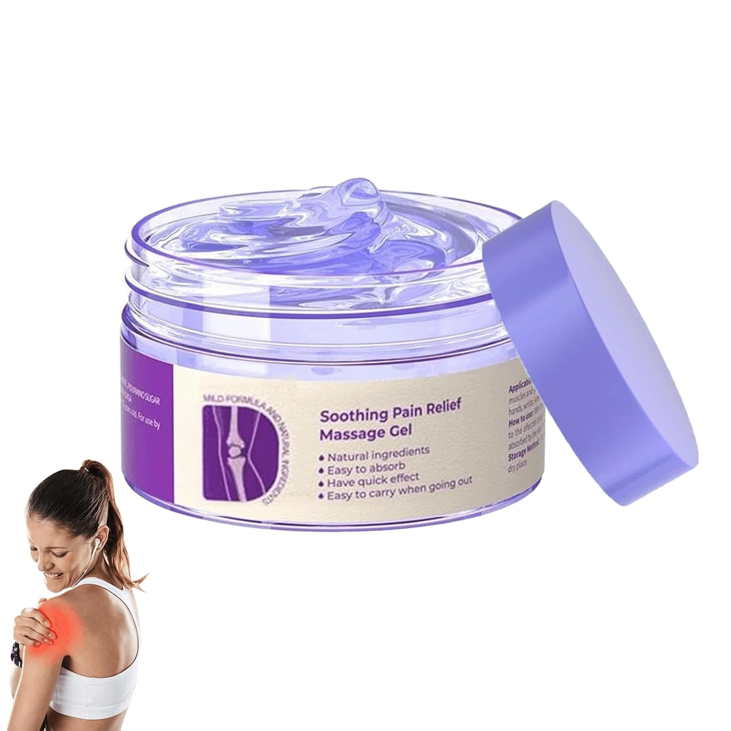 50ml Joint Pain Purple Gel, Kresin Joint Gel for Joint Activities ...