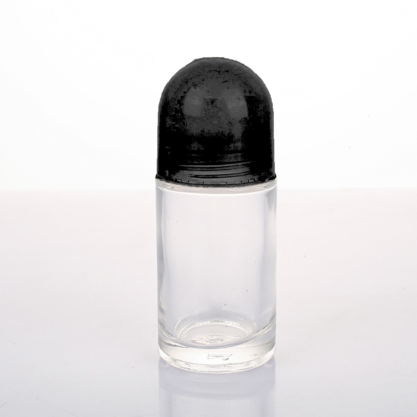 50ml Large Transparent Glass Empty Roller Bottles With Roller Ball ...