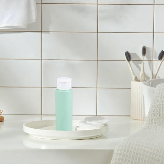 50ml Leak Proof Refillable Travel Bottles with Flip Caps for Toiletries ...