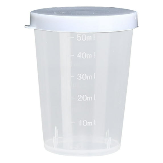 50ml Metric Measuring Cup,Plastic Small Measuring Cup with Scale,Lunch ...
