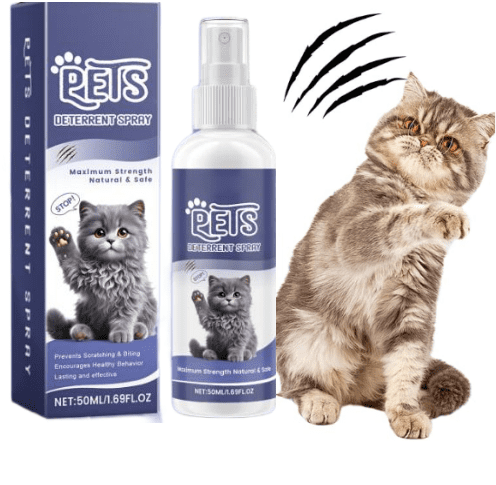 50ml Natural Cat Repellent Spray - Effective Anti-Scratch Solution for ...