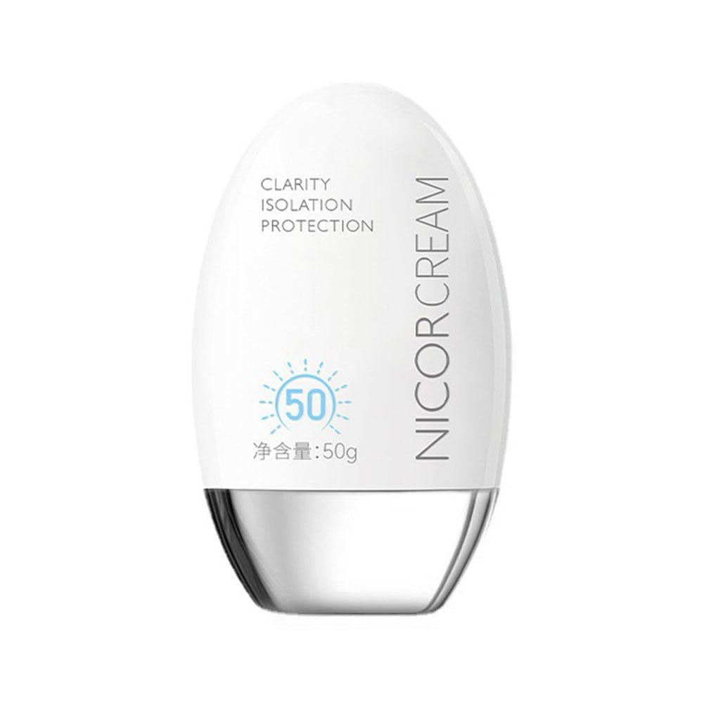 50ml Nicor Sunscreen Makeup Isolation Makeup Protection Cream Natural ...