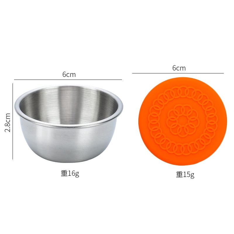 50ml Portable Sauce Cup Leak Proof Dipping Sauce Bottle Salad Condiment ...