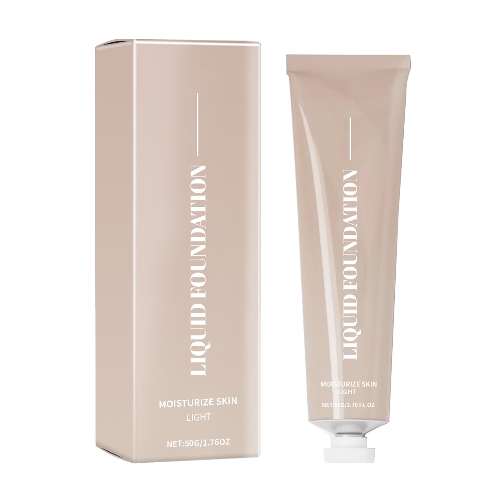 50ml Tinted Moisturising Liquid Foundation Light To Medium Skin Glow ...