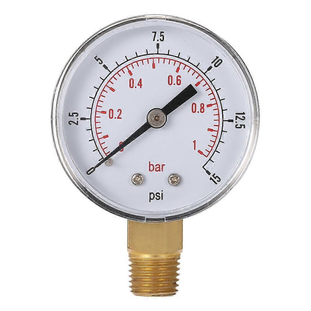 50mm 0~60psi 0~4bar Pool Filter Water Pressure Dial Hydraulic Pressure Gauge Meter Manometer 1/4 ...