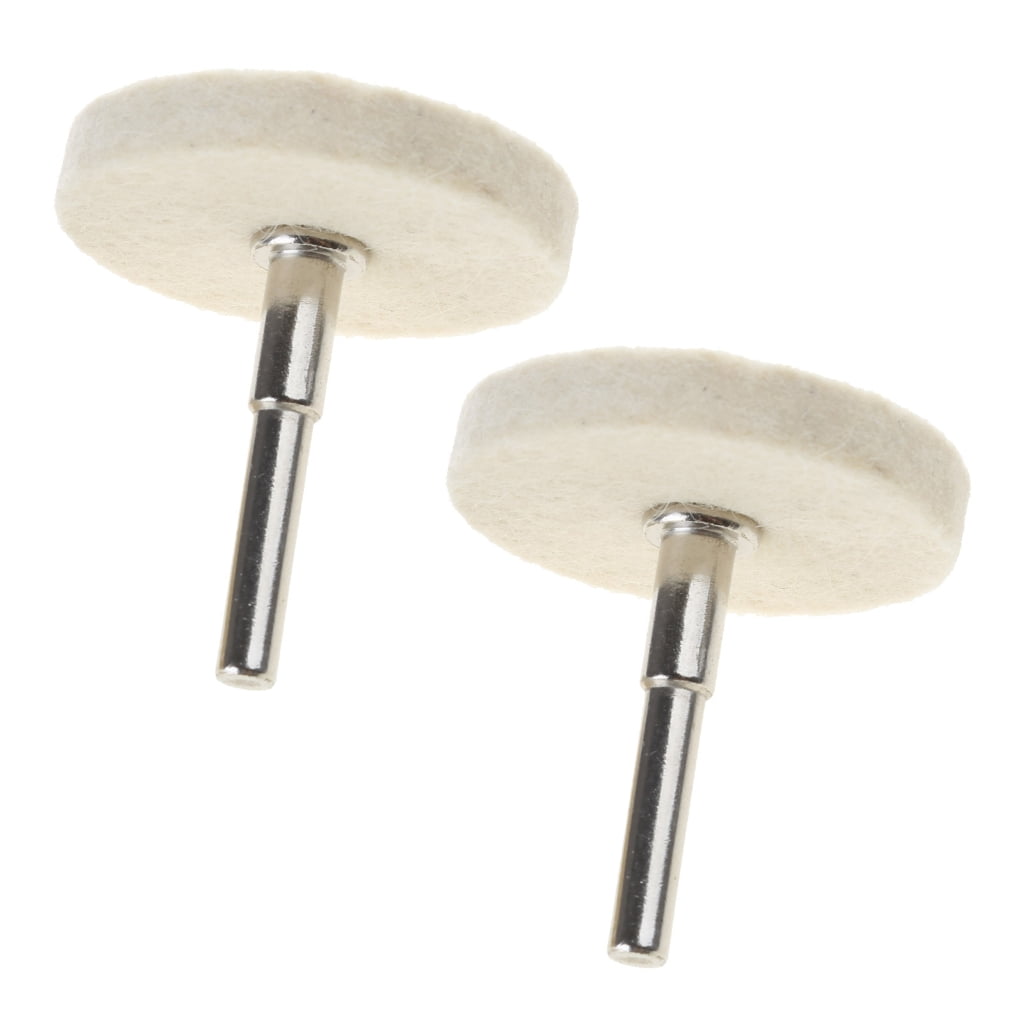 2Inch Compressed Wool Fabric Disc Grinder Polishing Buffing Pads Wheels ...