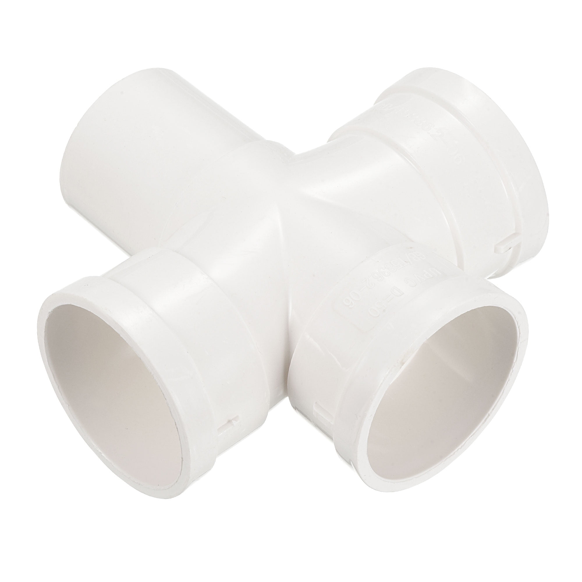 50mm/2" ID 45mm/1.8" OD 120x120mm Wye Pipe Fittings, 1 Pack Y Shape ...