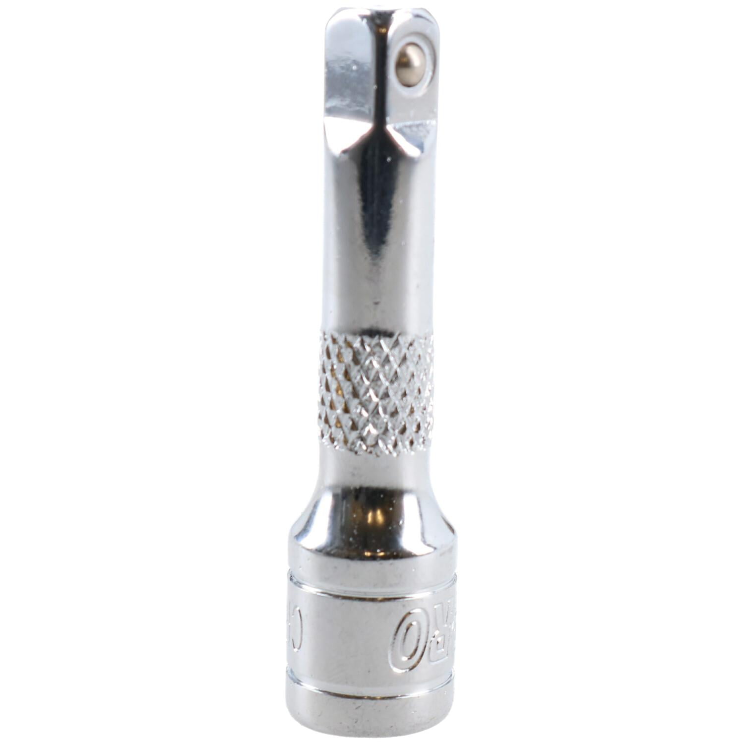50mm (2") Length 1/4" Square Drive Extension Bar Fixed Chrome Vanadium ...