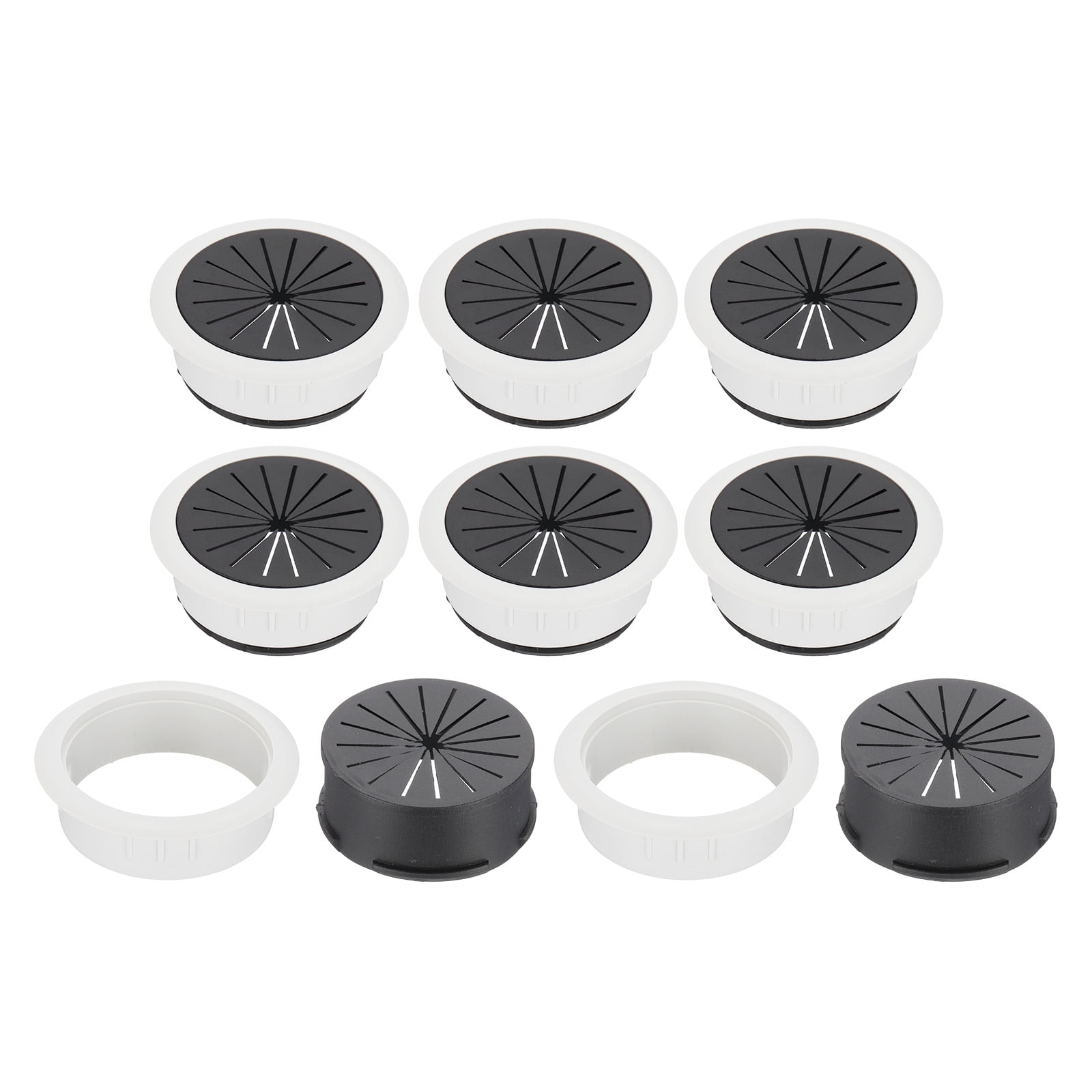 50mm/ 2 inch Desk Grommet,8pcs Desk Cord Hole Cover Desk Cable Hole ...