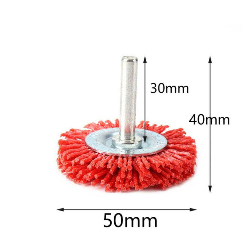 Nylon Cup Brush Abrasive Wire Wheel Rotary Tool Polishing Deburring 50 ...
