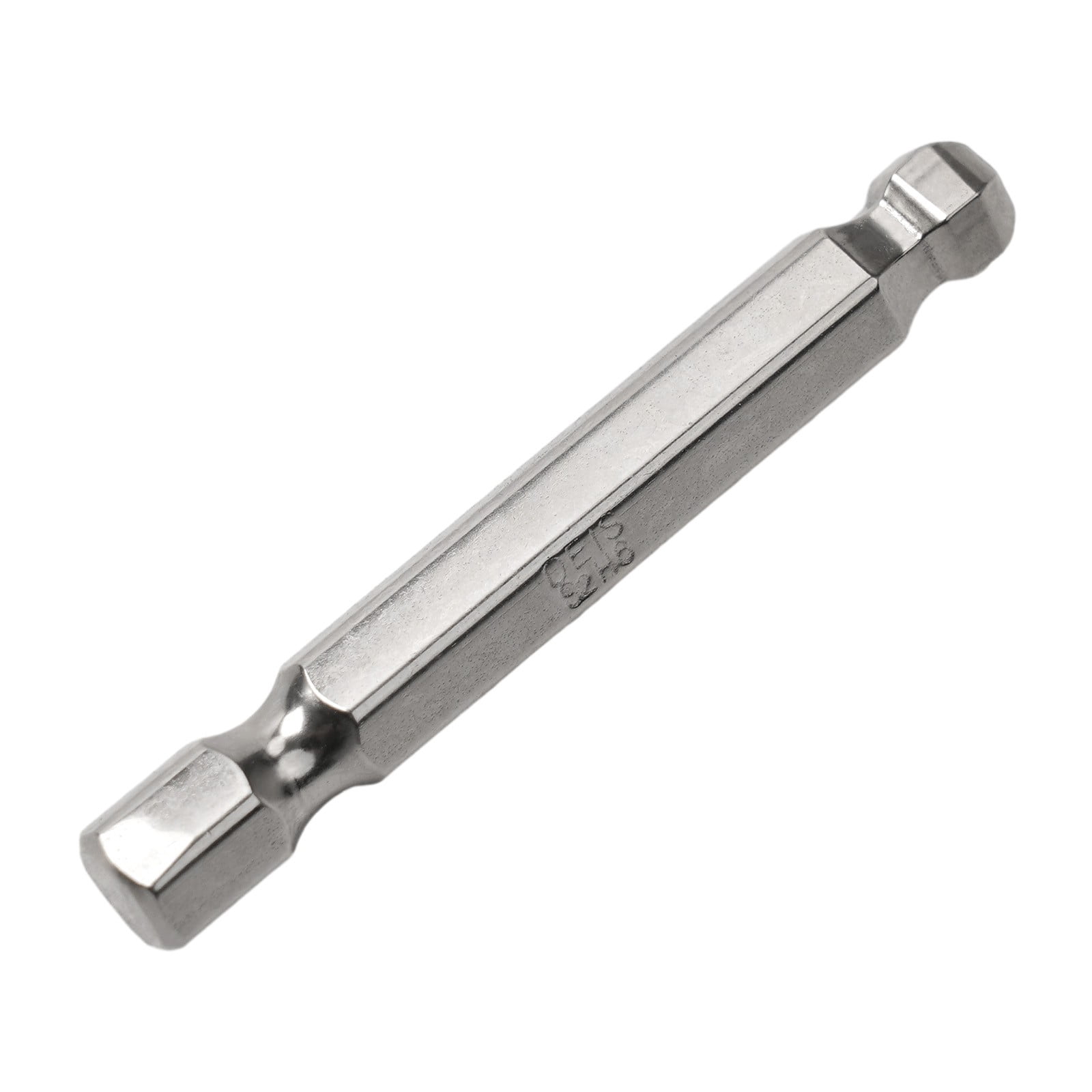 50mm Ball End Hex Screwdriver Bit Magnetic Hexagon Head Wrench Metric ...