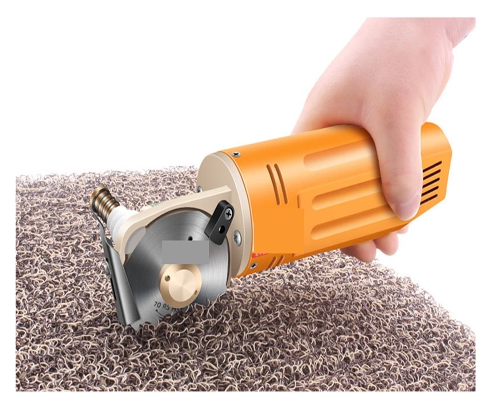 50mm Blade Electric Cloth Cutter Fabric Round Knife Cutting Machine ...