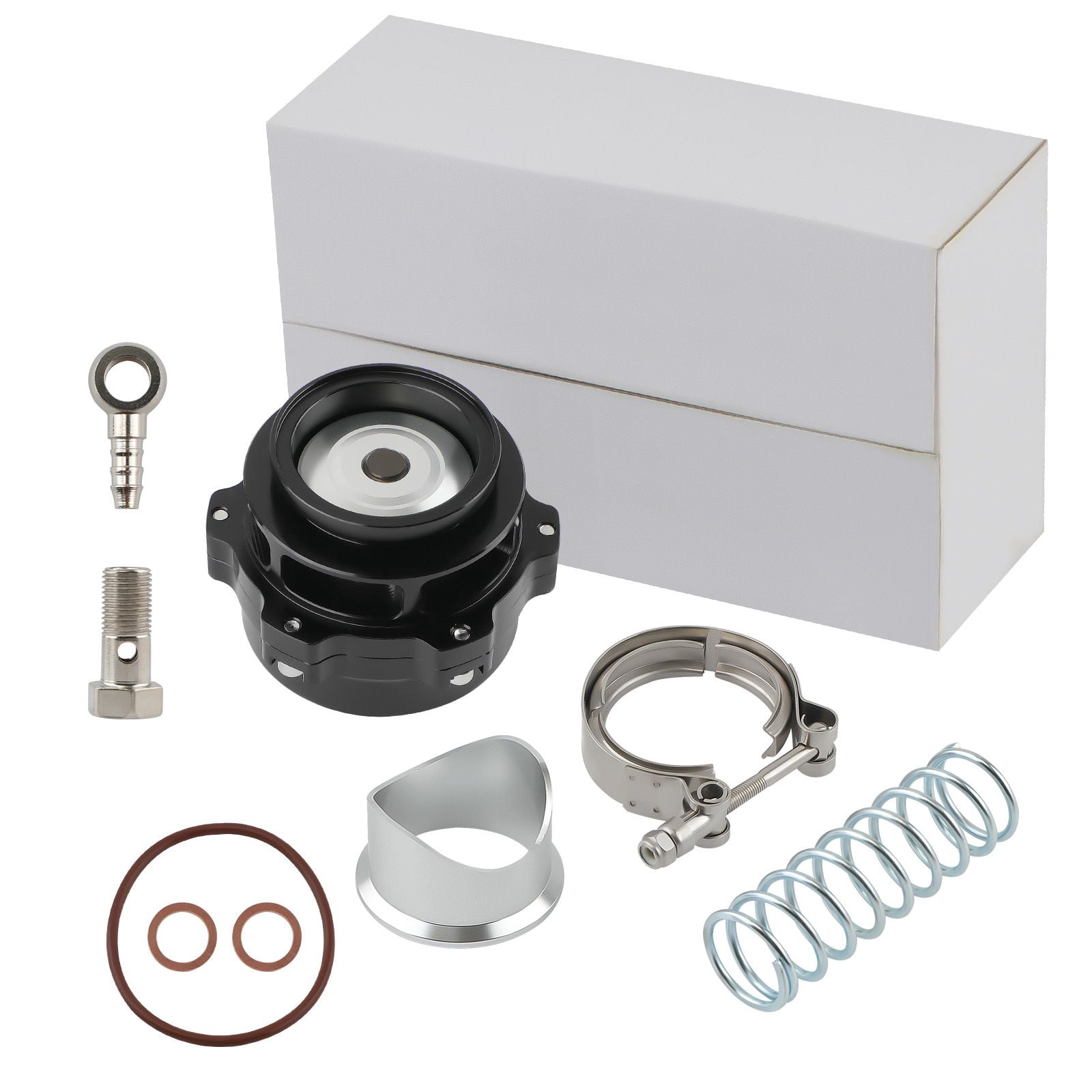50mm Blow Off Valve Flange V-Band, Up to 24PSI - Dual Spring Boost Kit ...