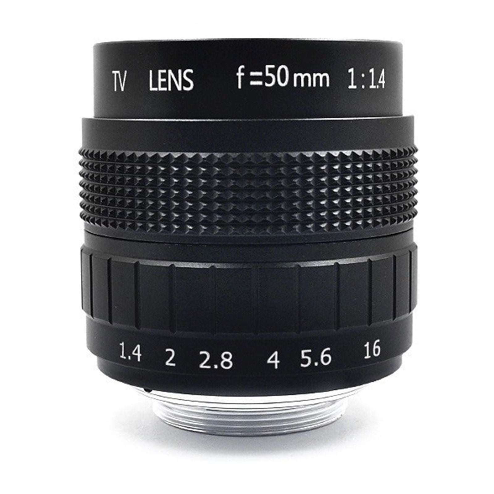 50mm C mount F1.4 3.0MP CCTV Lens C Mount 2/3 Inch Television TV FA ...