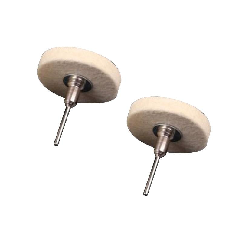 50mm Compressed Wool Disc Polishing Buffing Pads Felt Polishing Wheels ...