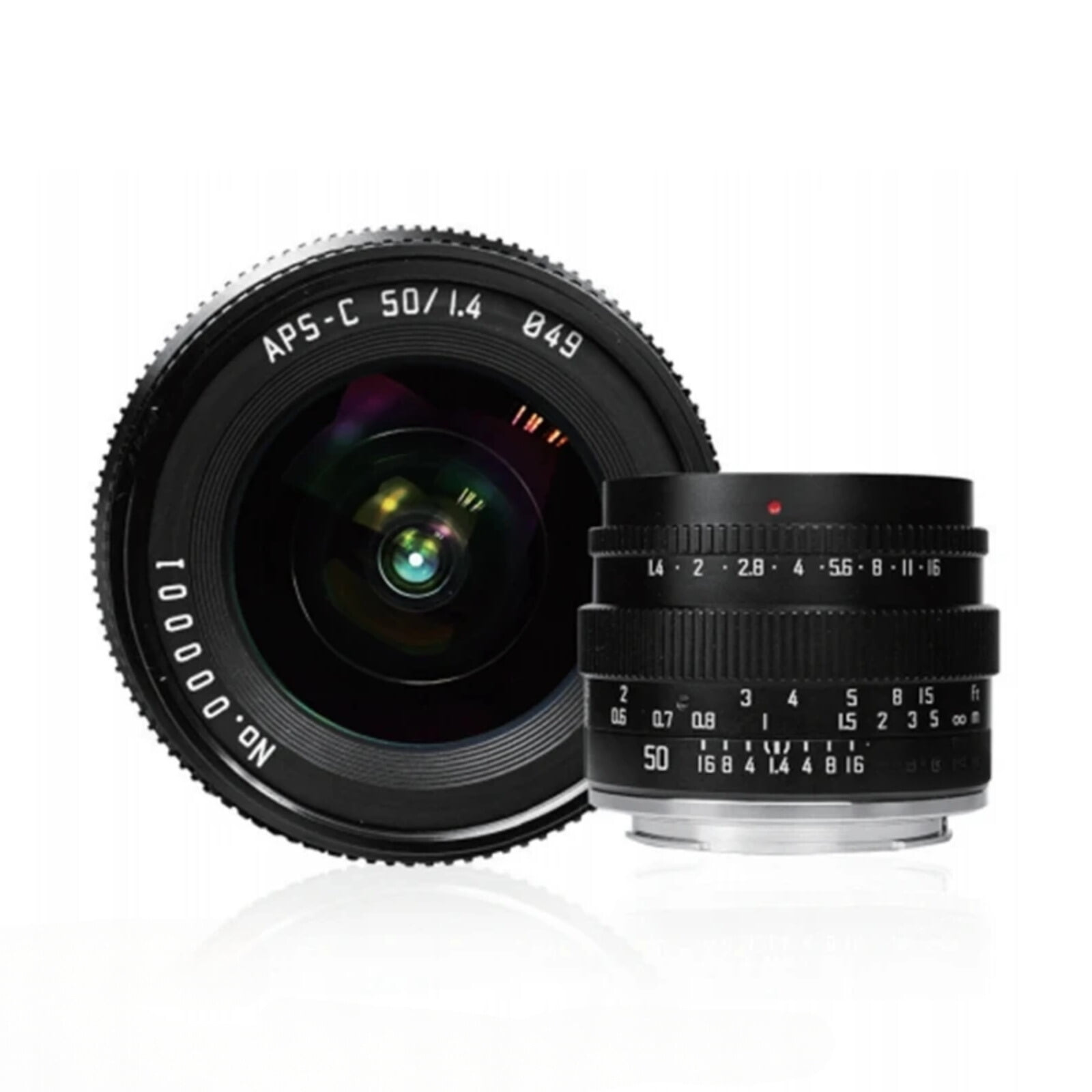 50mm F1.4 Tilt Fixed Focus Lens Manual Portrait Prime Lens For Canon RF ...