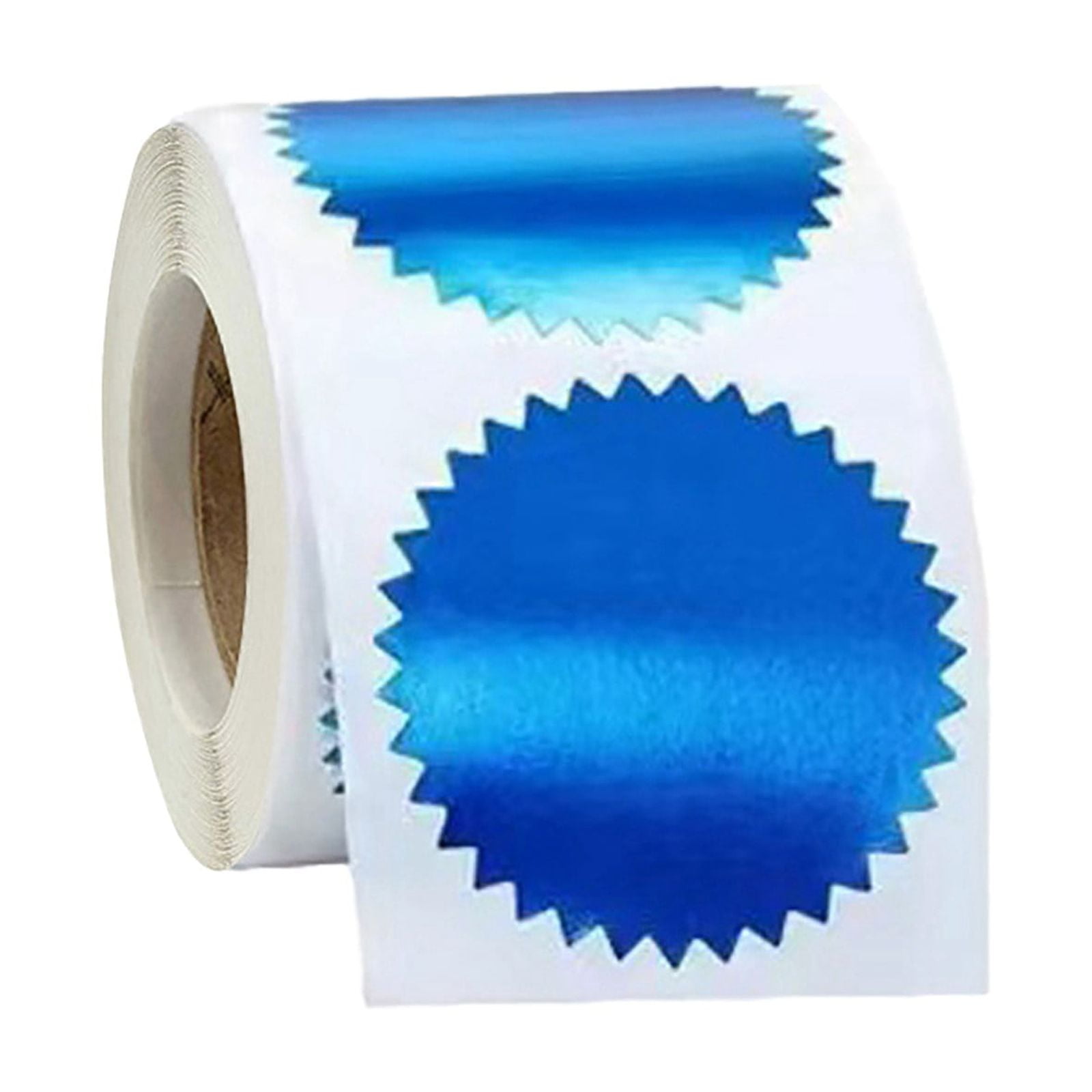 50mm Gear Embossed Sticker Label Raised Printing for Certificates ...